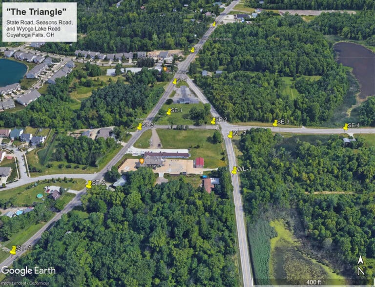 State Road, Seasons Road, and Wyoga Lake Road at “The Triangle” - Geo ...
